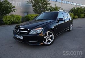 Black Mercedes-Benz C 350 2010 in Riga, with an engine capacity of 3.00 L and mileage of 0 thousand km for 5490 €, photo  on AUTOMOTO.COM.LV