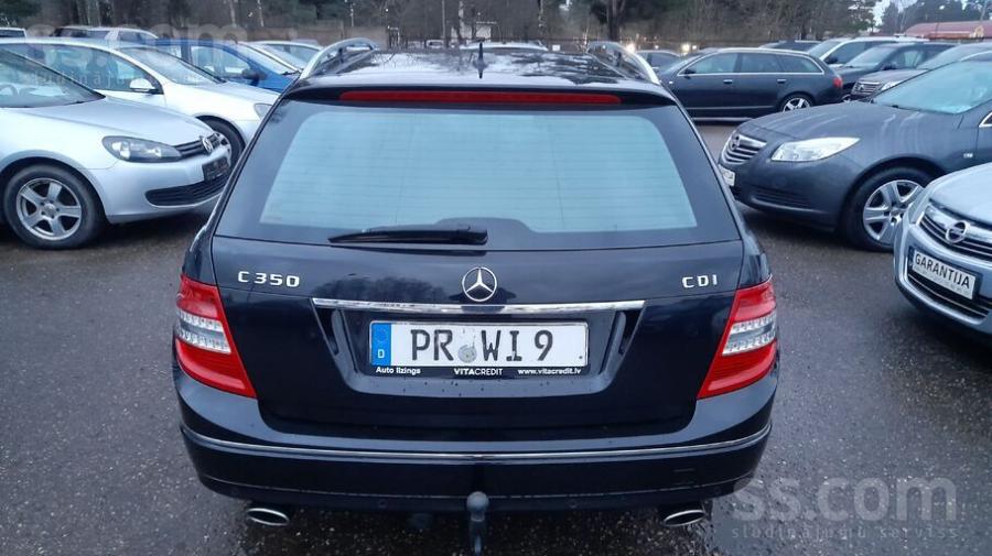 Black Mercedes-Benz C 350 2011 in Riga, with an engine capacity of 3.00 L and mileage of 249 thousand km for 8500 €, photo 30 on AUTOMOTO.COM.LV