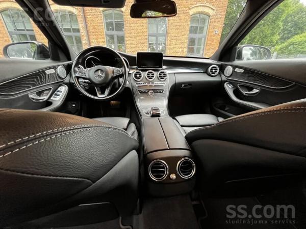 Melns Mercedes-Benz C 350 2015 Bauska, ar dzinēja tilpumu 2.00 L un nobraukumu 135 tūkst. km par 13000 €, foto 8 vietnē AUTOMOTO.COM.LV