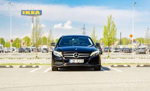 Black Mercedes-Benz C 350 2015 in Riga, with an engine capacity of 2.00 L and mileage of 240 thousand km for 10990 €, photo 4 on AUTOMOTO.COM.LV