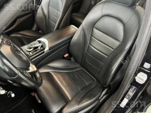Black Mercedes-Benz C 350 2015 in Limbazi, with an engine capacity of 2.00 L and mileage of 223 thousand km for 11945 €, photo 6 on AUTOMOTO.COM.LV