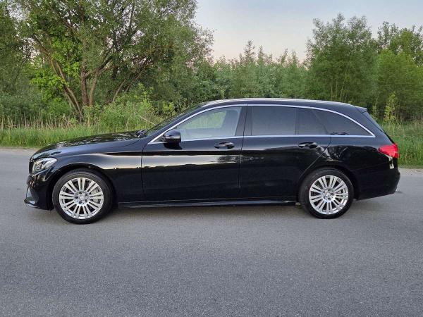 Black Mercedes-Benz C 350 2016 in Kaunas, with an engine capacity of 1.99 L and mileage of 255 thousand km for 9750 €, photo 7 on AUTOMOTO.COM.LV