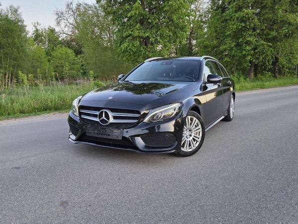 Black Mercedes-Benz C 350 2016 in Kaunas, with an engine capacity of 1.99 L and mileage of 255 thousand km for 9750 €, photo 8 on AUTOMOTO.COM.LV