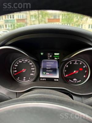 Black Mercedes-Benz C 350 2017 in Riga, with an engine capacity of 2.00 L and mileage of 227 thousand km for 12400 €, photo 7 on AUTOMOTO.COM.LV