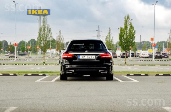 Melns Mercedes-Benz C 350 2018 Rīga, ar dzinēja tilpumu 2.00 L un nobraukumu 202 tūkst. km par 11490 €, foto 8 vietnē AUTOMOTO.COM.LV