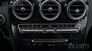Black Mercedes-Benz C 350 2018 in Riga, with an engine capacity of 2.00 L and mileage of 202 thousand km for 11490 €, photo 17 on AUTOMOTO.COM.LV