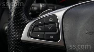 Black Mercedes-Benz C 350 2018 in Riga, with an engine capacity of 2.00 L and mileage of 202 thousand km for 11490 €, photo 21 on AUTOMOTO.COM.LV