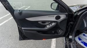 Black Mercedes-Benz C 350 2018 in Riga, with an engine capacity of 2.00 L and mileage of 202 thousand km for 11490 €, photo 26 on AUTOMOTO.COM.LV