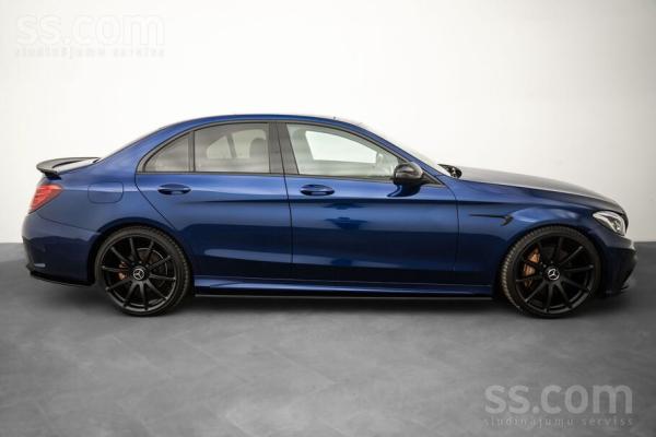 Blue Mercedes-Benz C 350 2015 in Tallinn, with an engine capacity of 2.00 L and mileage of 195 thousand km for 16999 €, photo 7 on AUTOMOTO.COM.LV