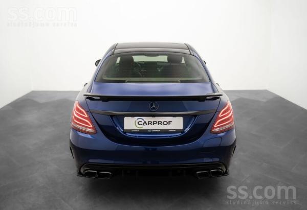 Blue Mercedes-Benz C 350 2015 in Tallinn, with an engine capacity of 2.00 L and mileage of 195 thousand km for 16999 €, photo 8 on AUTOMOTO.COM.LV