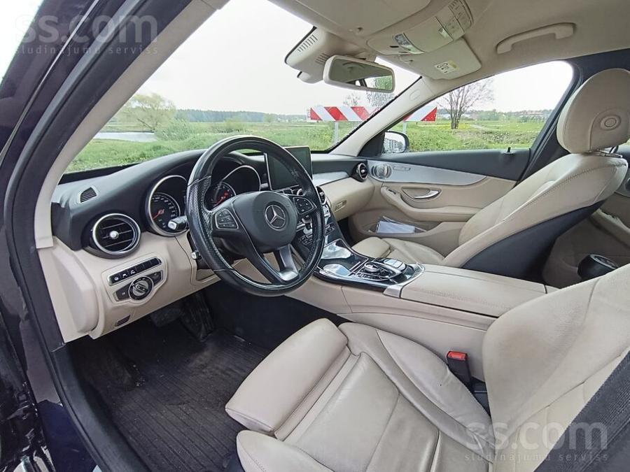 Zils Mercedes-Benz C 350 2015 Rīga, ar dzinēja tilpumu 2.00 L un nobraukumu 215 tūkst. km par 10500 €, foto 6 vietnē AUTOMOTO.COM.LV