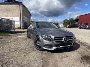 Grey Mercedes-Benz C 350 2015 in Telschi, with an engine capacity of 1.99 L and mileage of 230 thousand km for 14499 €, photo 3 on AUTOMOTO.COM.LV