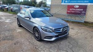 Grey Mercedes-Benz C 350 2015 in Telschi, with an engine capacity of 1.99 L and mileage of 230 thousand km for 14499 €, photo 11 on AUTOMOTO.COM.LV