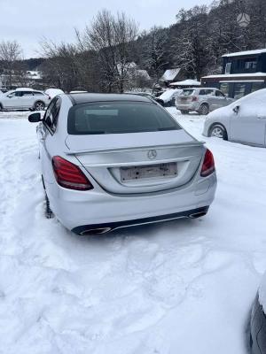 Grey Mercedes-Benz C 350 2016 in Kaunas, with an engine capacity of 1.99 L and mileage of 220 thousand km for 17200 €, photo 5 on AUTOMOTO.COM.LV
