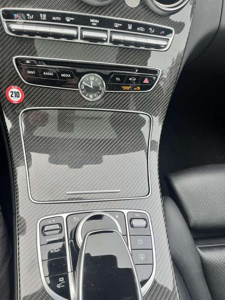 Grey Mercedes-Benz C 350 2016 in Kaunas, with an engine capacity of 1.99 L and mileage of 220 thousand km for 17200 €, photo 12 on AUTOMOTO.COM.LV