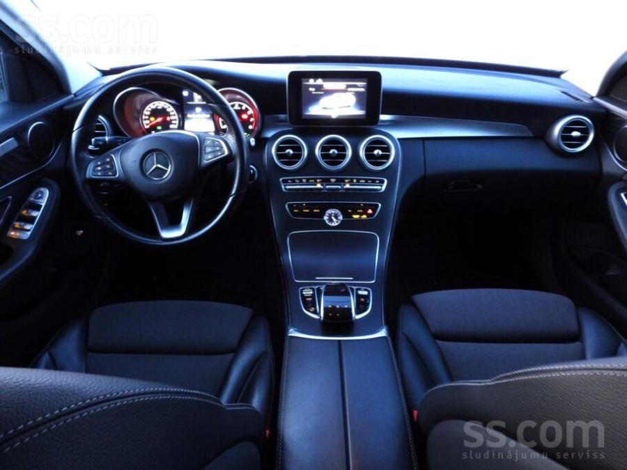 Grey Mercedes-Benz C 350 2015 in Riga, with an engine capacity of 2.00 L and mileage of 304 thousand km for 14790 €, photo 15 on AUTOMOTO.COM.LV