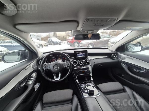 Grey Mercedes-Benz C 350 2015 in Riga, with an engine capacity of 2.00 L and mileage of 246 thousand km for 14990 €, photo 10 on AUTOMOTO.COM.LV