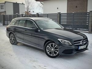 Grey Mercedes-Benz C 350 2015 in Jelgava, with an engine capacity of 2.00 L and mileage of 214 thousand km for 11700 €, photo 5 on AUTOMOTO.COM.LV