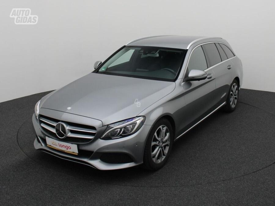 Grey Mercedes-Benz C 350 2016 in Vilnius, with an engine capacity of 2.00 L and mileage of 206 thousand km for 15199 €, photo 1 on AUTOMOTO.COM.LV