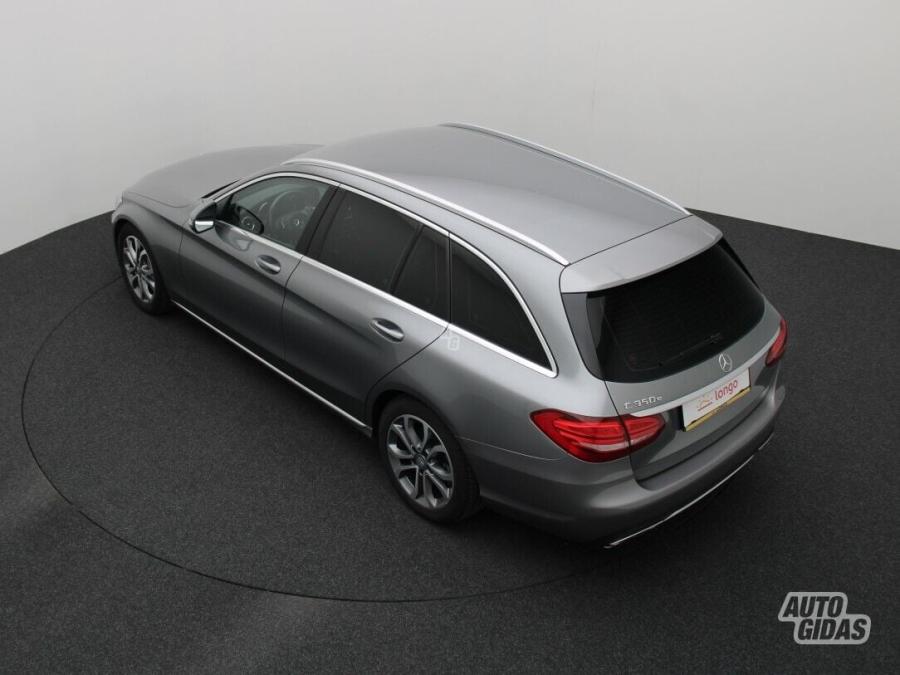 Grey Mercedes-Benz C 350 2016 in Vilnius, with an engine capacity of 2.00 L and mileage of 206 thousand km for 15199 €, photo 12 on AUTOMOTO.COM.LV