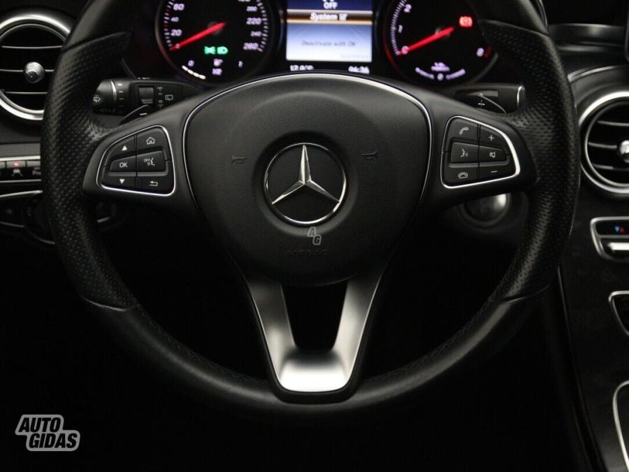Grey Mercedes-Benz C 350 2016 in Vilnius, with an engine capacity of 2.00 L and mileage of 206 thousand km for 15199 €, photo 18 on AUTOMOTO.COM.LV