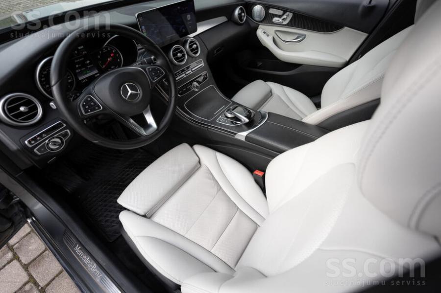 Pelēks Mercedes-Benz C 350 2016 Jelgava, ar dzinēja tilpumu 2.00 L un nobraukumu 176 tūkst. km par 12900 €, foto 8 vietnē AUTOMOTO.COM.LV