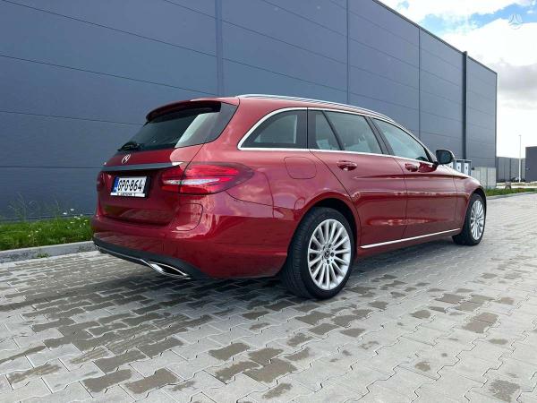 Sarkans Mercedes-Benz C 350 2018 Klaipėda, ar dzinēja tilpumu 2.00 L un nobraukumu 117 tūkst. km par 16300 €, foto 8 vietnē AUTOMOTO.COM.LV