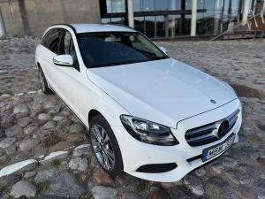 White Mercedes-Benz C 350 2015 in Kaunas, with an engine capacity of 2.20 L and mileage of 230 thousand km for 10990 €, photo  on AUTOMOTO.COM.LV
