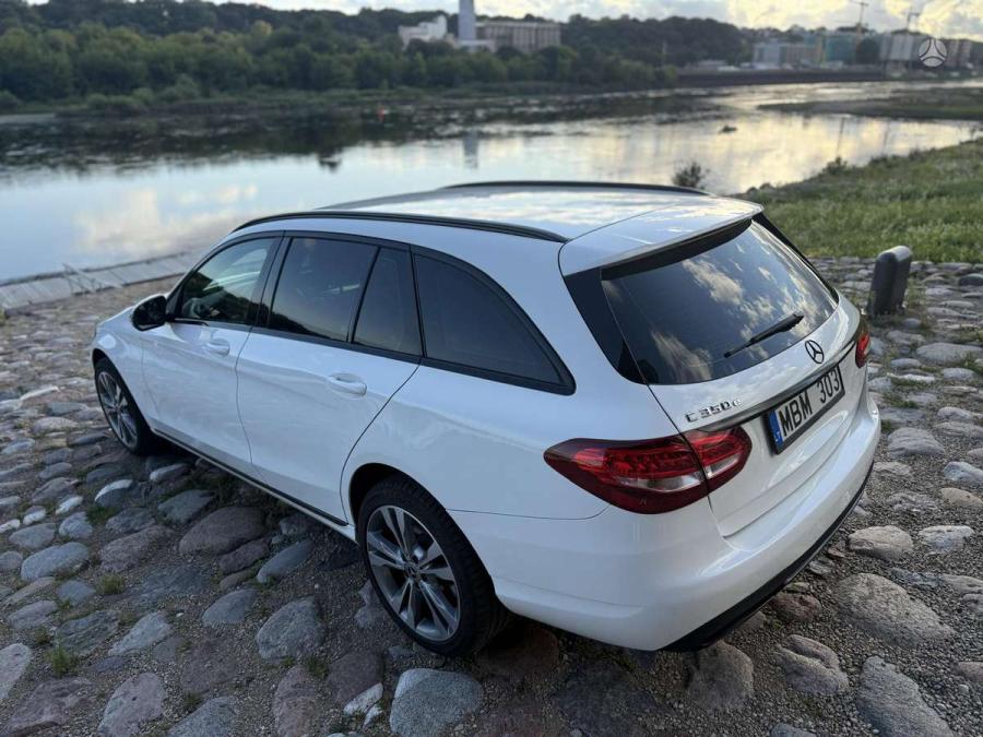 Balts Mercedes-Benz C 350 2015 Kauņa, ar dzinēja tilpumu 2.20 L un nobraukumu 230 tūkst. km par 10990 €, foto 7 vietnē AUTOMOTO.COM.LV