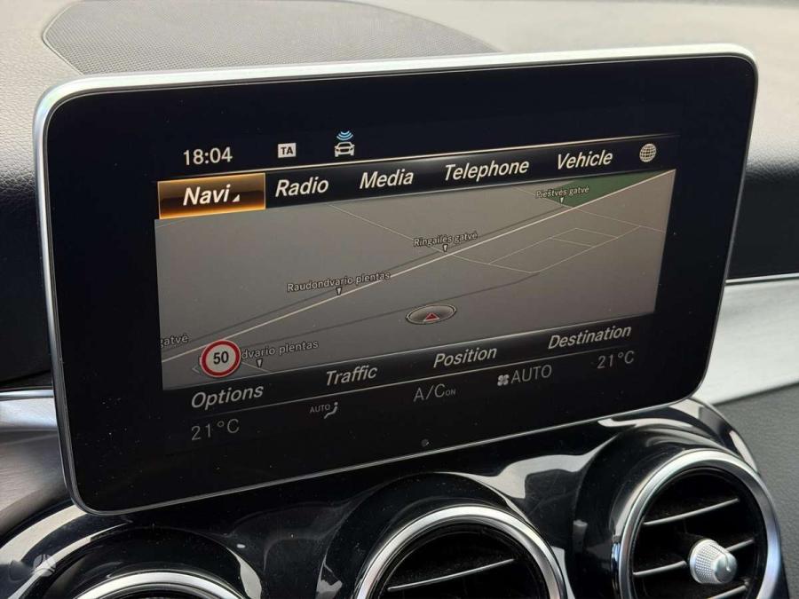 Balts Mercedes-Benz C 350 2016 Kauņa, ar dzinēja tilpumu 2.00 L un nobraukumu 211 tūkst. km par 13999 €, foto 18 vietnē AUTOMOTO.COM.LV