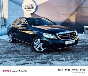 Зеленый Мерседес C 400 2019 в Каунас, объемом двигателя 3.00 л и пробегом 105 тыс. км за 25950 €, фото  на AUTOMOTO.COM.LV