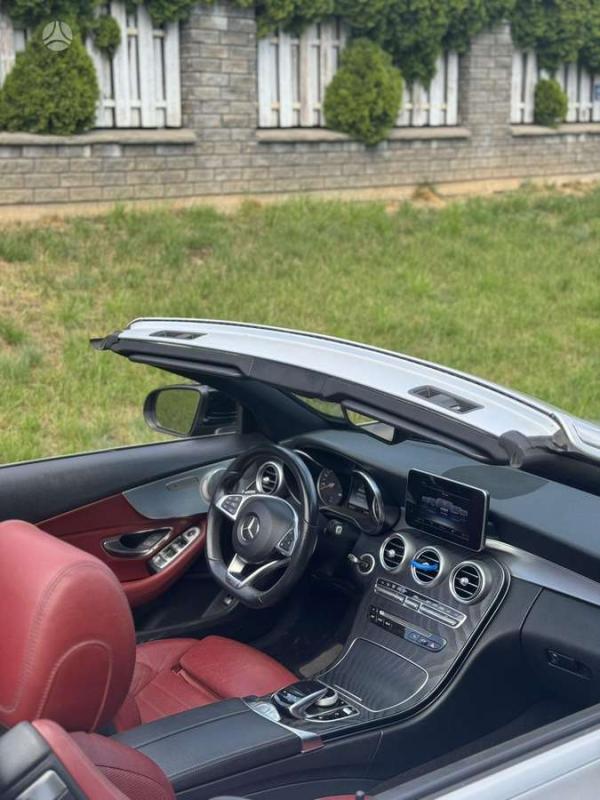Pelēks Mercedes-Benz c-400 2017 Viļņa, ar dzinēja tilpumu 3.00 L un nobraukumu 235 tūkst. km par 18500 €, foto 6 vietnē AUTOMOTO.COM.LV
