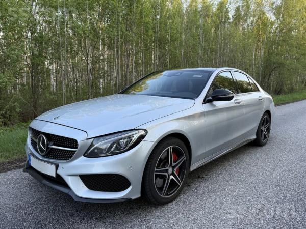 Mercedes-Benz C 450 AMG 2017 Rīga, ar dzinēja tilpumu 3.00 L un nobraukumu 163 tūkst. km par 23300 €, foto 1 vietnē AUTOMOTO.COM.LV