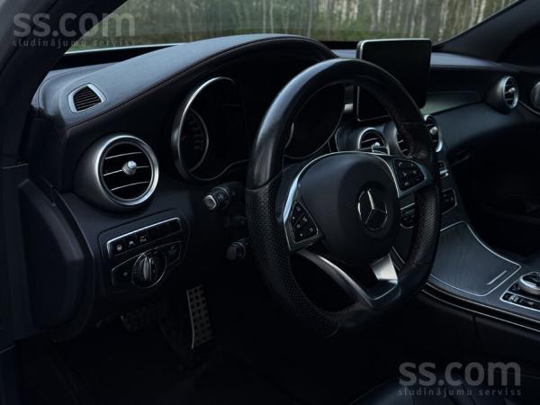 Mercedes-Benz C 450 AMG 2017 Rīga, ar dzinēja tilpumu 3.00 L un nobraukumu 163 tūkst. km par 23300 €, foto 9 vietnē AUTOMOTO.COM.LV
