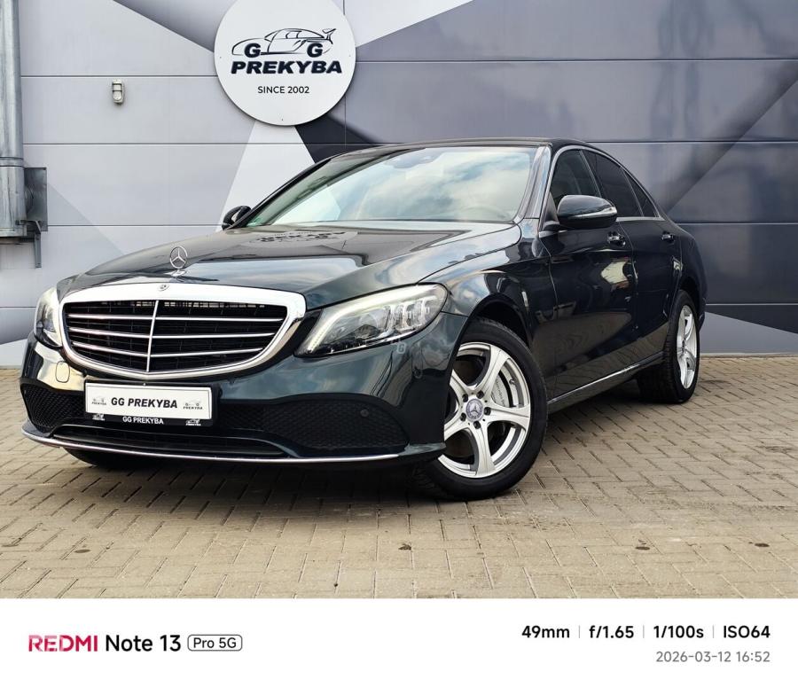 Зеленый Мерседес C 450 2019 в Рамучяй, объемом двигателя 3.00 л и пробегом 105 тыс. км за 23950 €, фото 5 на AUTOMOTO.COM.LV