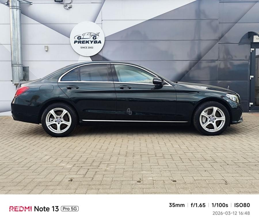 Зеленый Мерседес C 450 2019 в Рамучяй, объемом двигателя 3.00 л и пробегом 105 тыс. км за 23950 €, фото 7 на AUTOMOTO.COM.LV