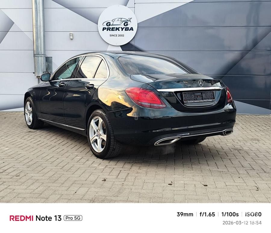 Зеленый Мерседес C 450 2019 в Рамучяй, объемом двигателя 3.00 л и пробегом 105 тыс. км за 23950 €, фото 9 на AUTOMOTO.COM.LV