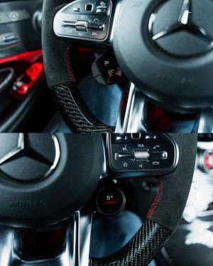 Melns Mercedes-Benz C 63 AMG 2020 Viļņa, ar dzinēja tilpumu 3.98 L un nobraukumu 66 tūkst. km par 51500 €, foto 23 vietnē AUTOMOTO.COM.LV