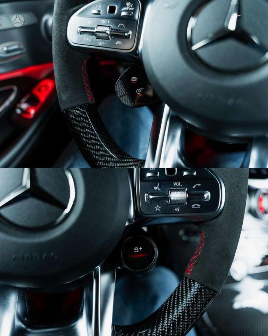 Melns Mercedes-Benz C 63 AMG 2020 Viļņa, ar dzinēja tilpumu 3.98 L un nobraukumu 66 tūkst. km par 51500 €, foto 23 vietnē AUTOMOTO.COM.LV