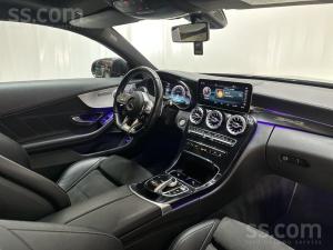 Black Mercedes-Benz C 63 AMG 2020 in Riga, with an engine capacity of 4.00 L and mileage of 77 thousand km for 58600 €, photo 11 on AUTOMOTO.COM.LV