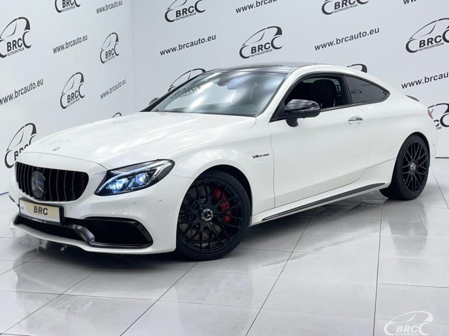 Mercedes-Benz C 63 AMG 2017 in Vilnius, with an engine capacity of 3.98 L and mileage of 90 thousand km for 43900 €, photo 1 on AUTOMOTO.COM.LV
