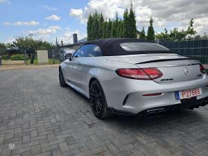 Grey Mercedes-Benz C 63 AMG 2020 in Panevezys, with an engine capacity of 3.98 L and mileage of 71 thousand km for 37000 €, photo 5 on AUTOMOTO.COM.LV