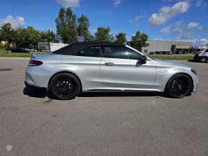 Grey Mercedes-Benz C 63 AMG 2020 in Panevezys, with an engine capacity of 3.98 L and mileage of 71 thousand km for 37000 €, photo 18 on AUTOMOTO.COM.LV