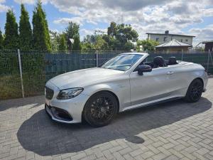 Grey Mercedes-Benz C 63 AMG 2020 in Panevezys, with an engine capacity of 3.98 L and mileage of 71 thousand km for 37000 €, photo 24 on AUTOMOTO.COM.LV