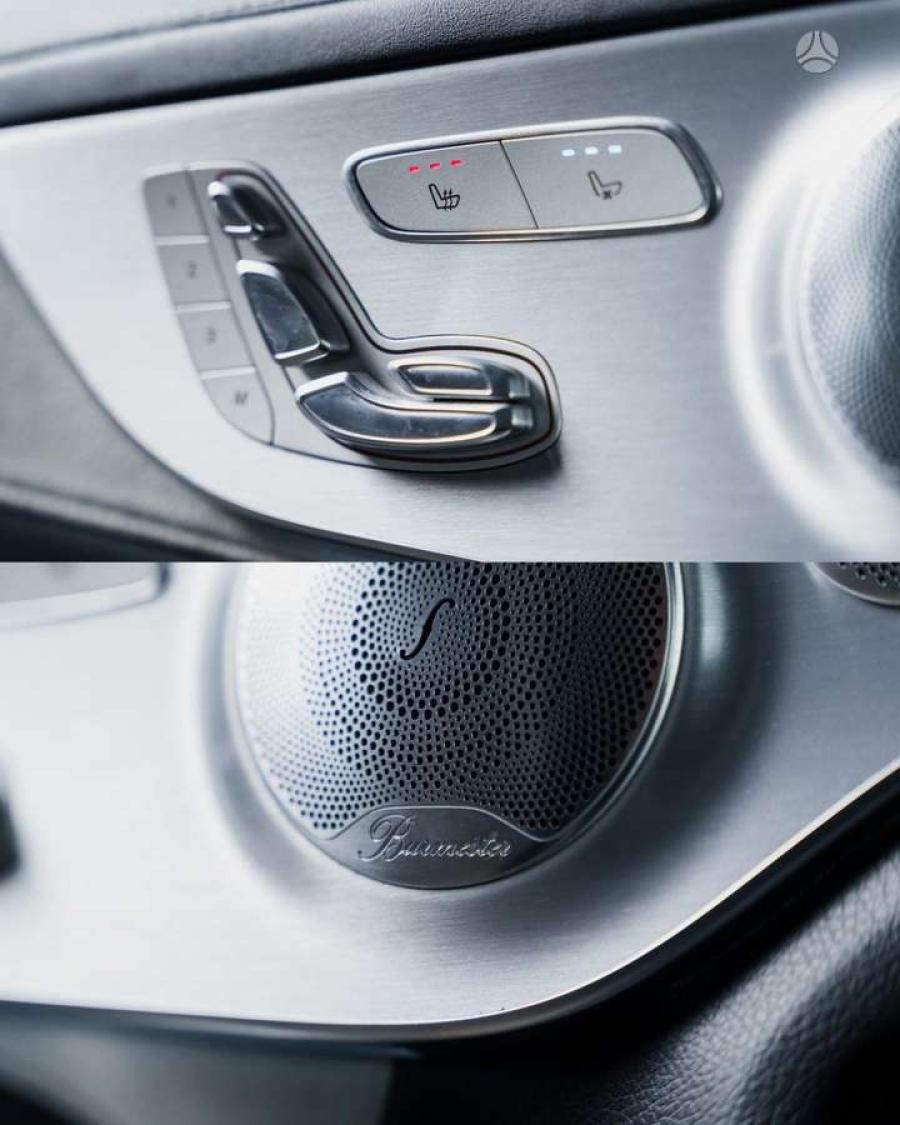 Pelēks Mercedes-Benz C 63 AMG 2017 Viļņa, ar dzinēja tilpumu 3.98 L un nobraukumu 65 tūkst. km par 44999 €, foto 20 vietnē AUTOMOTO.COM.LV