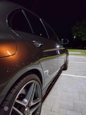 Grey Mercedes-Benz C 63 AMG 2017 in Alytus, with an engine capacity of 3.98 L and mileage of 76 thousand km for 42999 €, photo 14 on AUTOMOTO.COM.LV