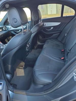 Grey Mercedes-Benz C 63 AMG 2017 in Alytus, with an engine capacity of 3.98 L and mileage of 76 thousand km for 42999 €, photo 17 on AUTOMOTO.COM.LV