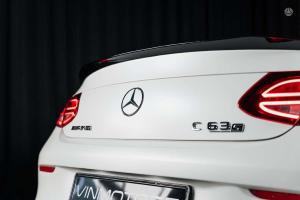 Balts Mercedes-Benz C 63 AMG 2017 Viļņa, ar dzinēja tilpumu 4.00 L un nobraukumu 75 tūkst. km par 51999 €, foto 19 vietnē AUTOMOTO.COM.LV