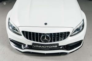 Белый Мерседес Ц 63 АМГ 2017 в Вильнюс, объемом двигателя 4.00 л и пробегом 75 тыс. км за 43999 €, фото 16 на AUTOMOTO.COM.LV