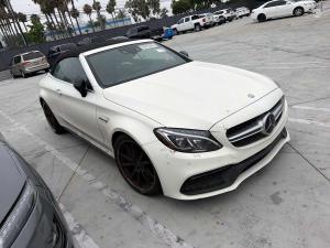 Balts Mercedes-Benz C 63 AMG 2017 Kauņa, ar dzinēja tilpumu 4.00 L un nobraukumu 81 tūkst. km par 36500 €, foto  vietnē AUTOMOTO.COM.LV